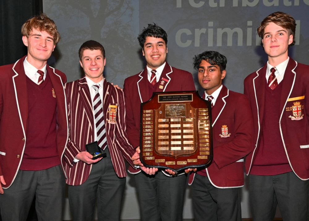 Reds claim the John Bannon Shield - Prince Alfred College